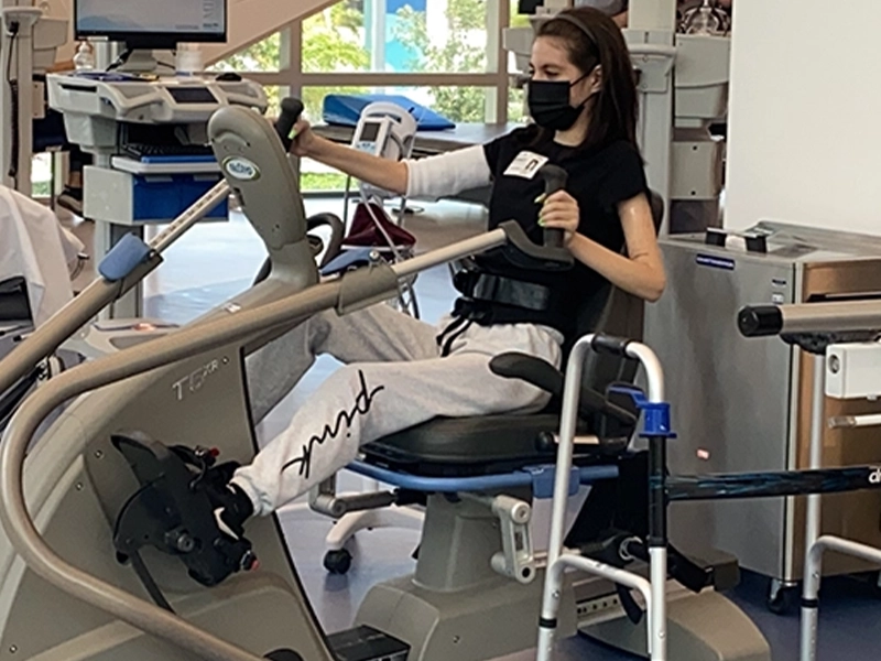 Young Woman Overcomes Paralysis with Therapy at Lynn Rehabilitation ...