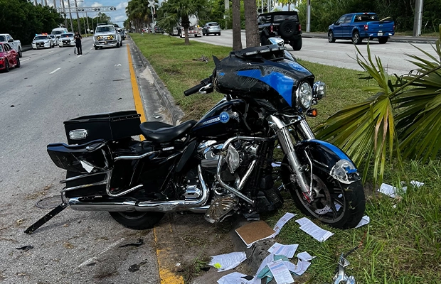 After a life-threatening motorcycle accident, motorman for City of ...