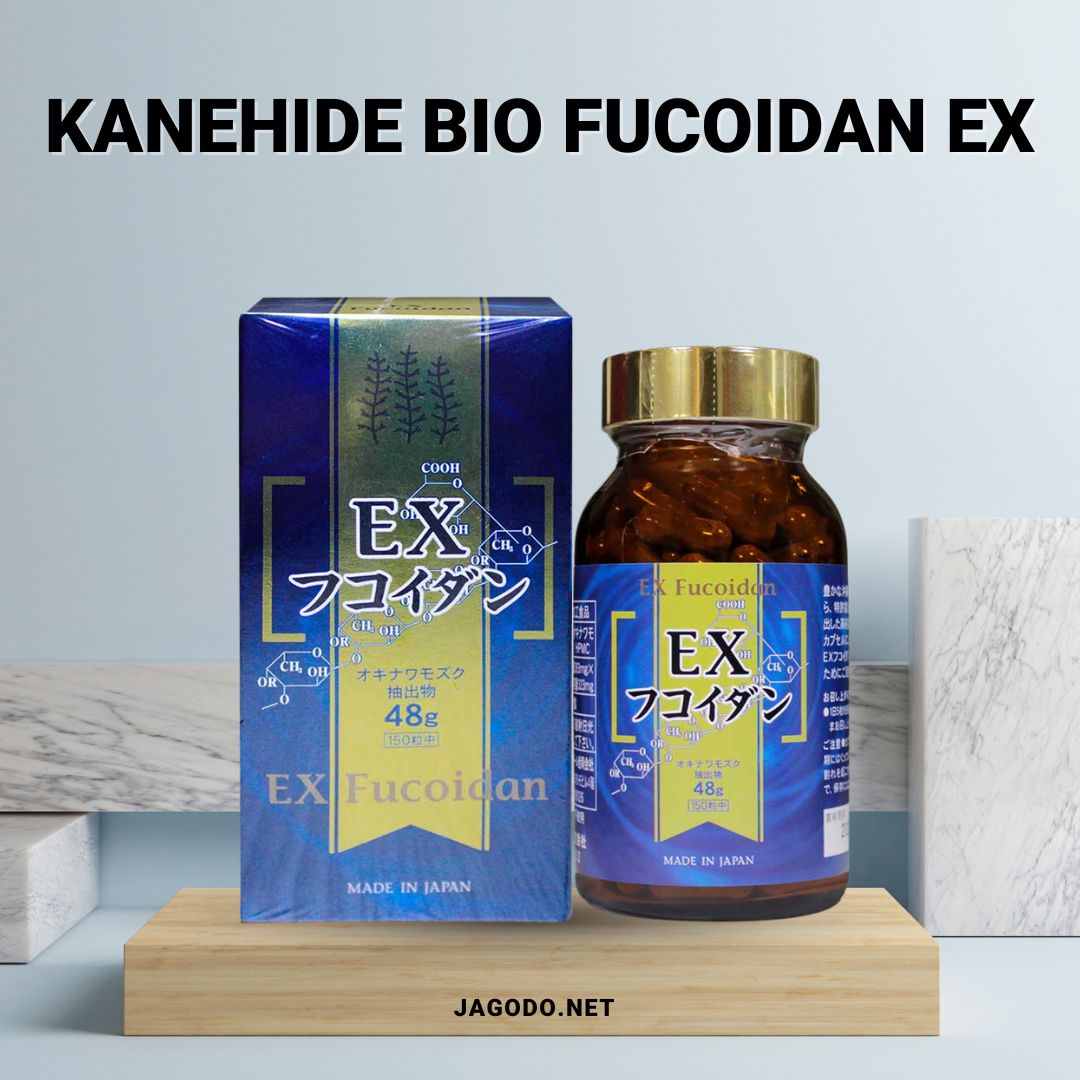 Kanehide Bio - EX FUCOIDAN 150 Capsules with 48g Mozuku Extract - Jagodo Kanehide Bio - EX FUCOIDAN 150 Capsules with 48g Mozuku Extract - Jagodo