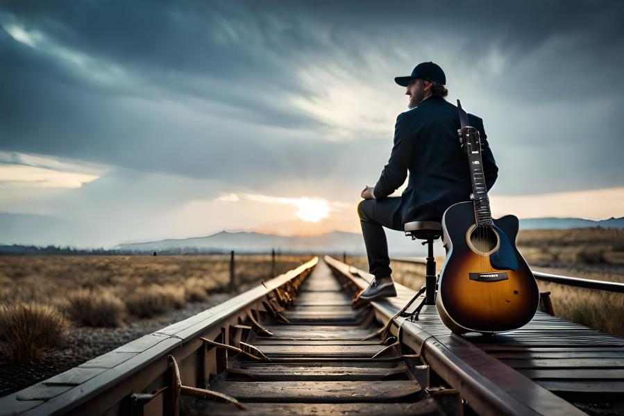 Downloadable guitar backing tracks