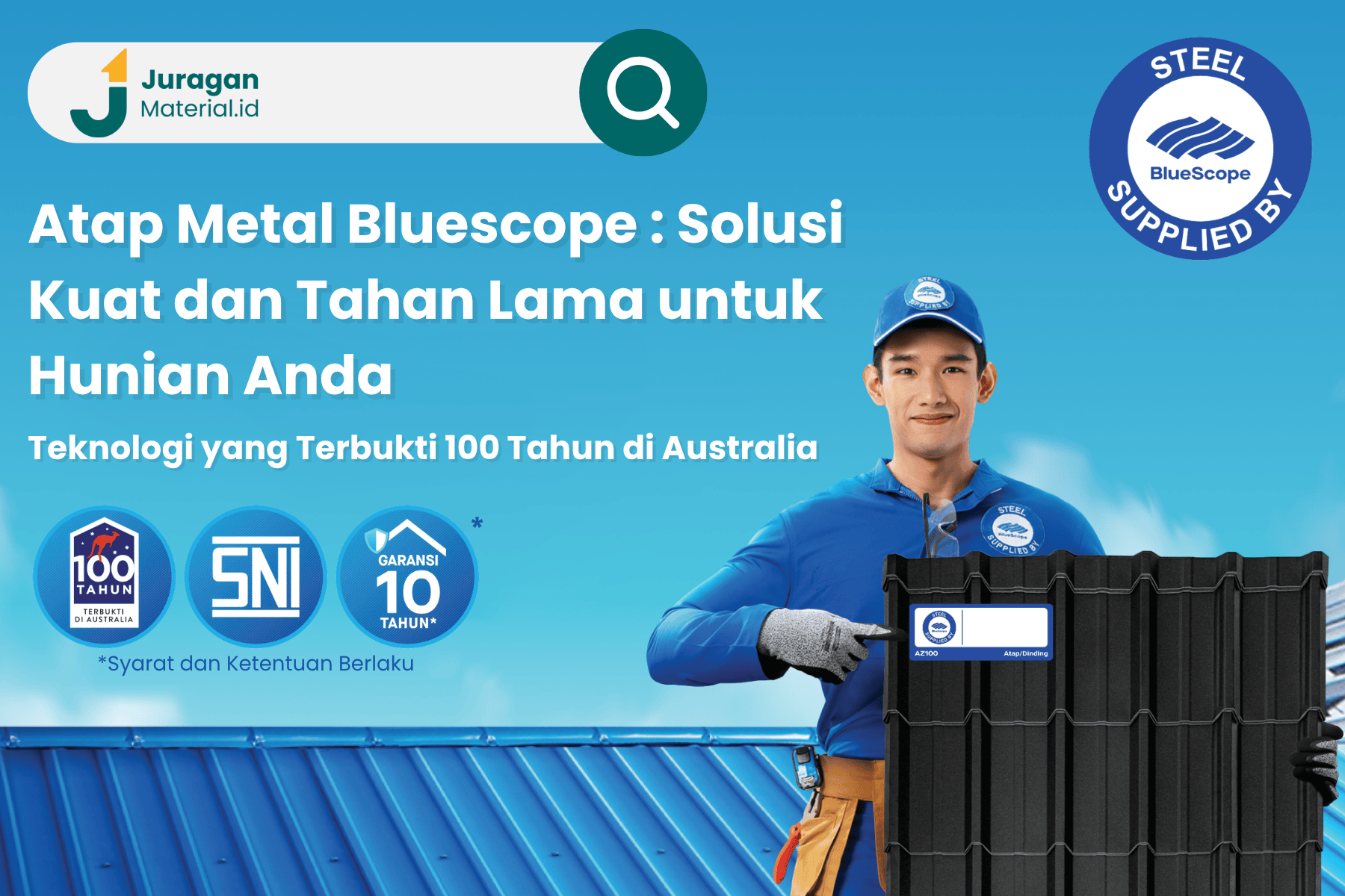 Atap Metal Bluescope : Solusi Kuat dan Tahan Lama untuk Hunian Anda