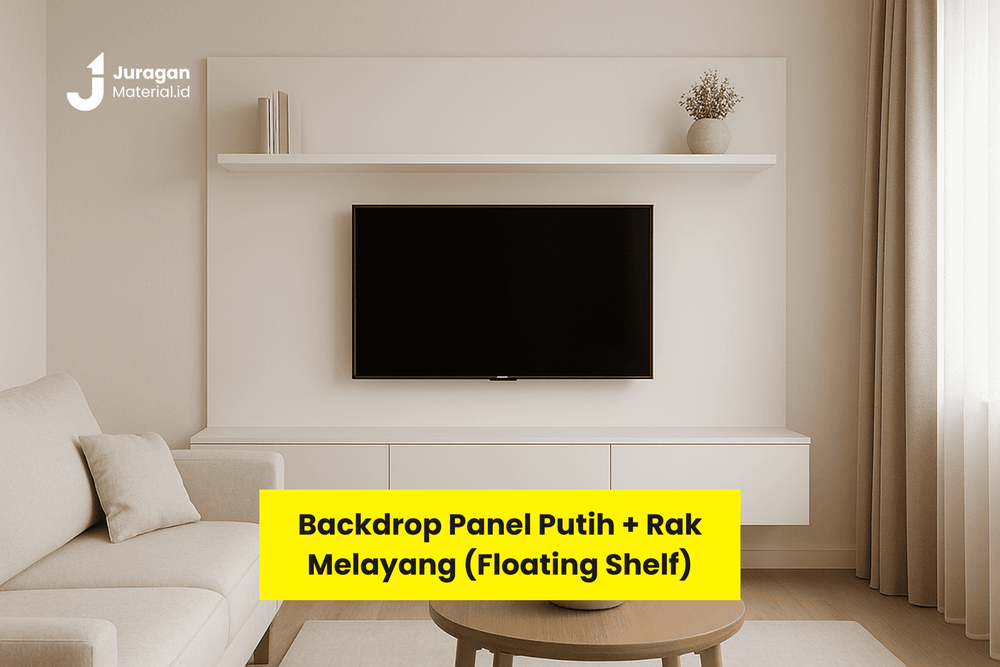 9 Tips Memilih Backdrop TV agar Sesuai dengan Gaya Interior Rumahmu