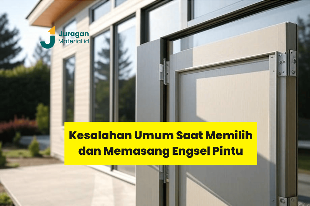 Kenali 3 Jenis Engsel Pintu & Cara Pasang Engsel Anti Bunyi