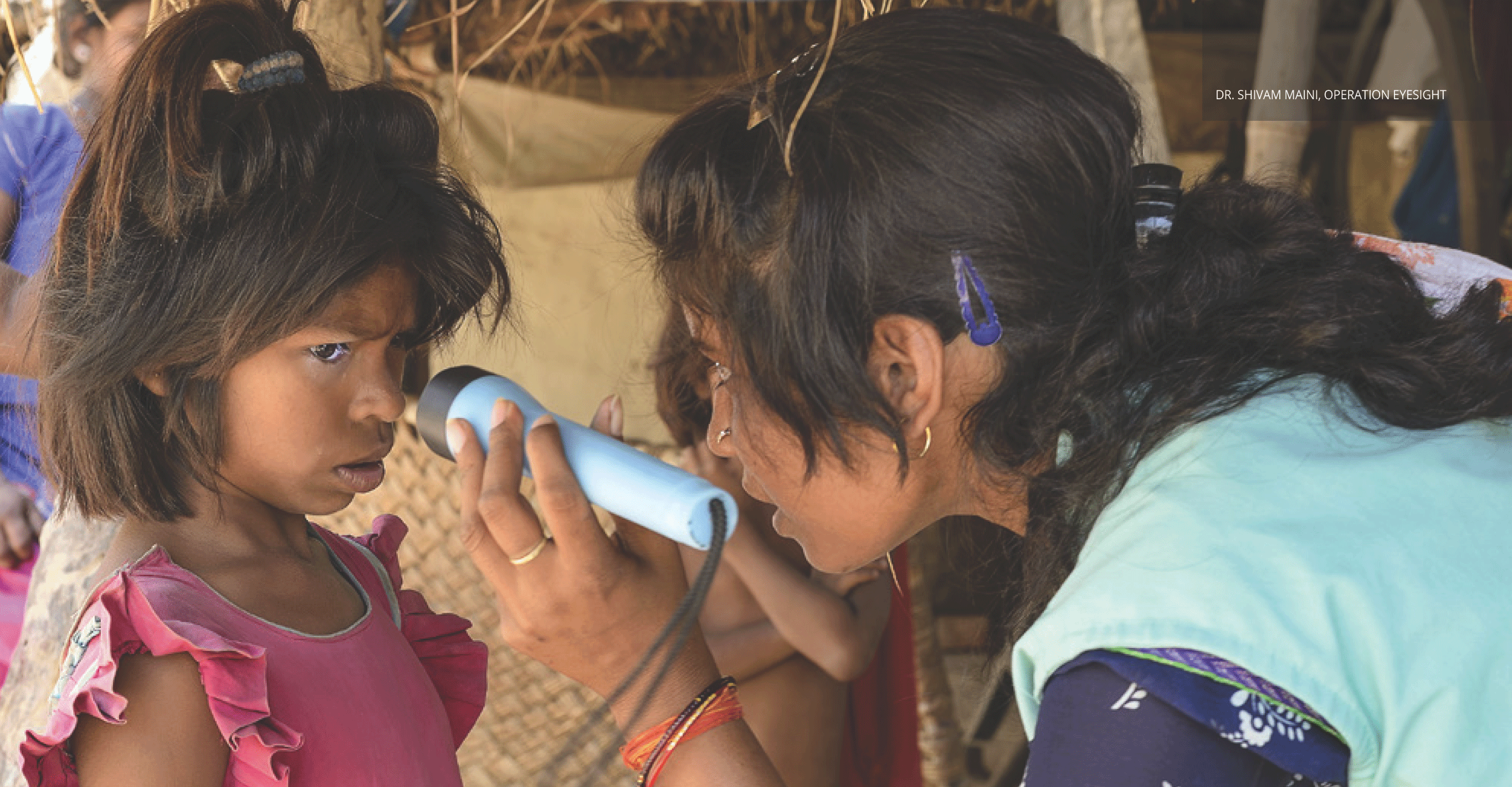Examining the eye | Community Eye Health Journal
