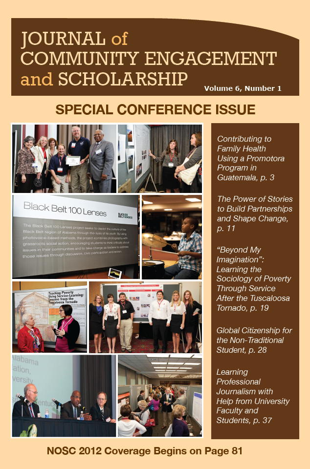 Issue Archive - Journal of Community Engagement and Scholarship