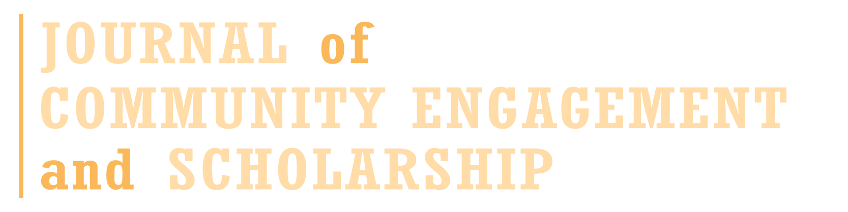Journal of Community Engagement and Scholarship