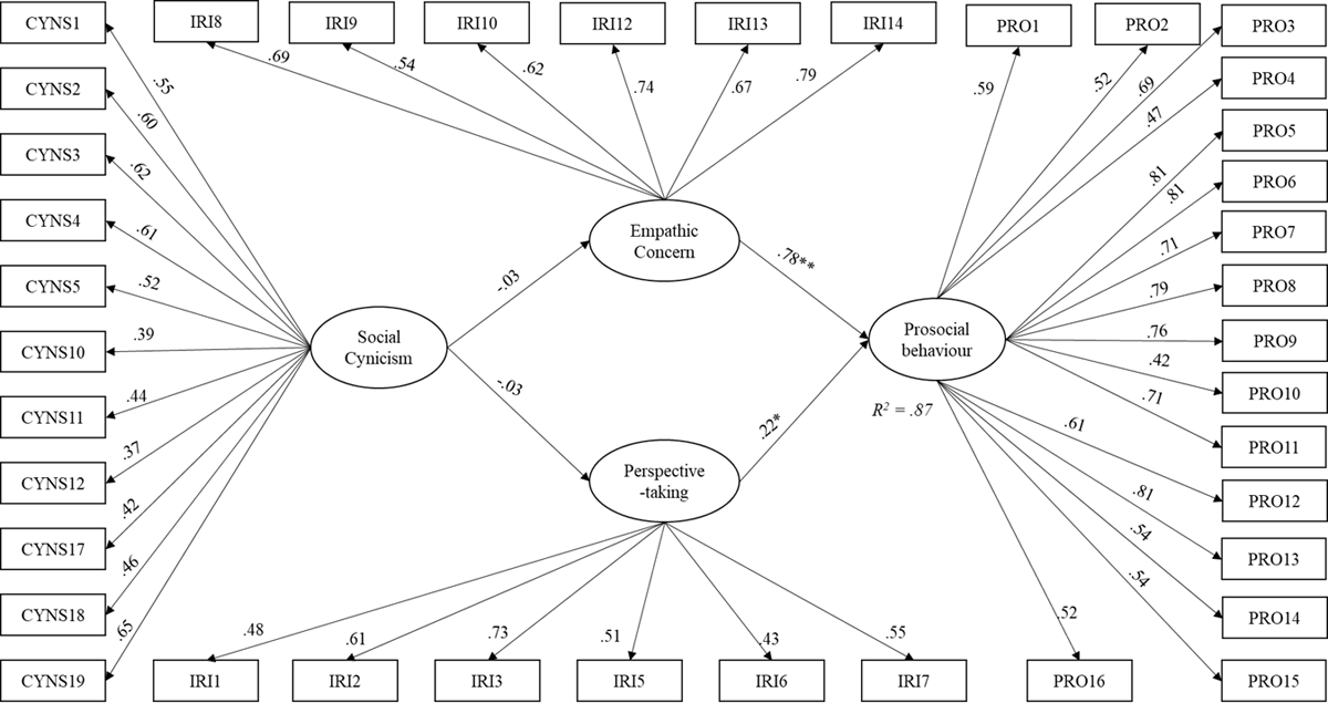 ‘Do Good, Expect the Worst’: The Indirect Effect of Social Cynicism on ...