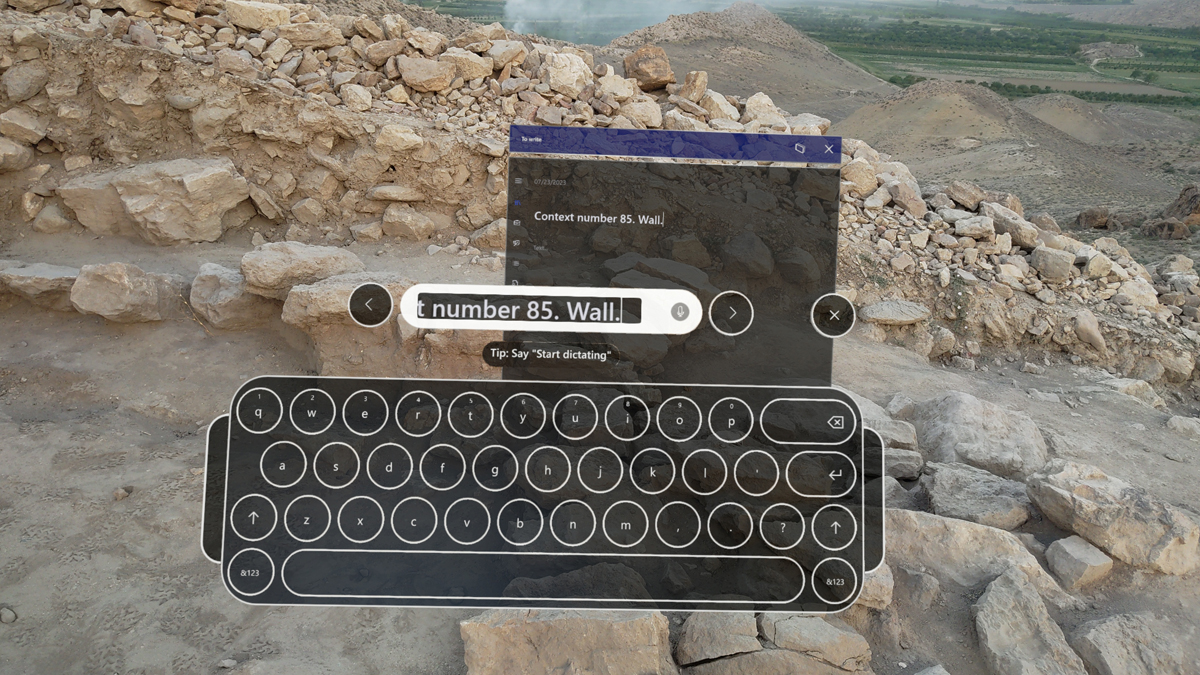 Experiments with Mixed and Augmented Reality (MR/AR) for Archaeological ...