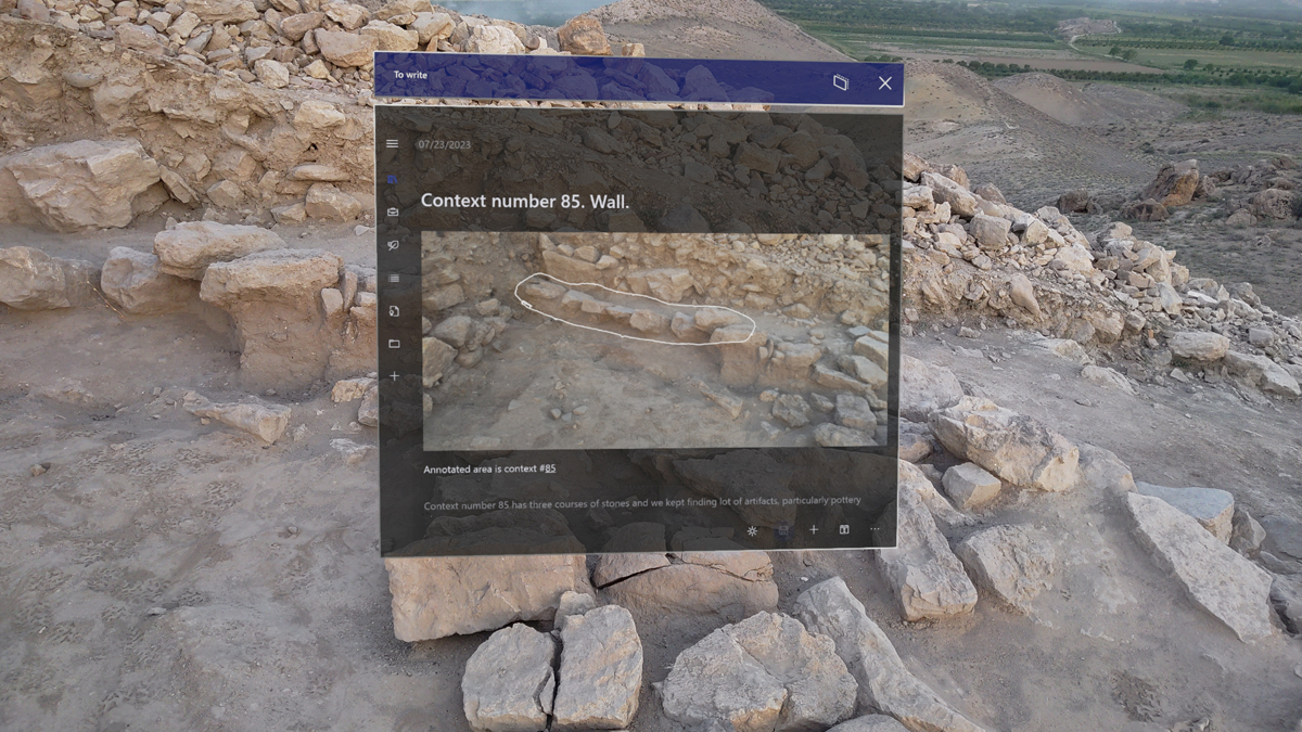 Experiments with Mixed and Augmented Reality (MR/AR) for Archaeological Data Collection and Use ...