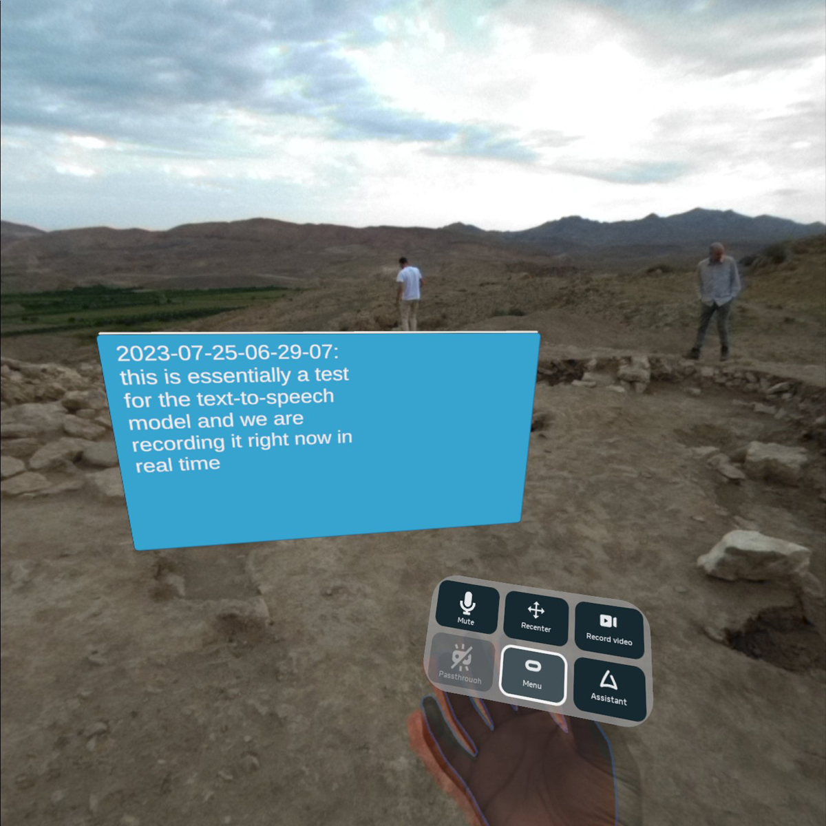 Experiments with Mixed and Augmented Reality (MR/AR) for Archaeological Data Collection and Use ...