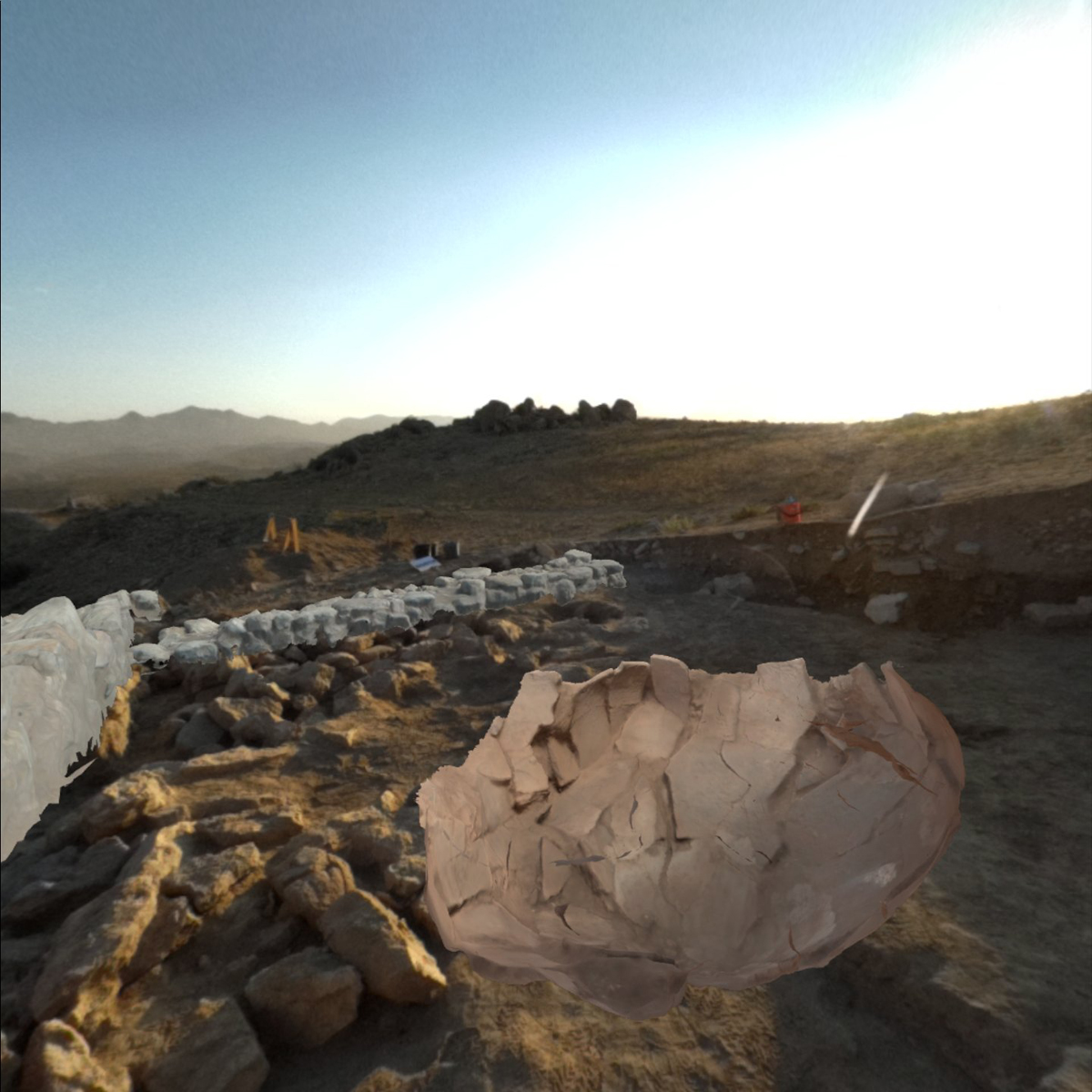 Experiments with Mixed and Augmented Reality (MR/AR) for Archaeological ...