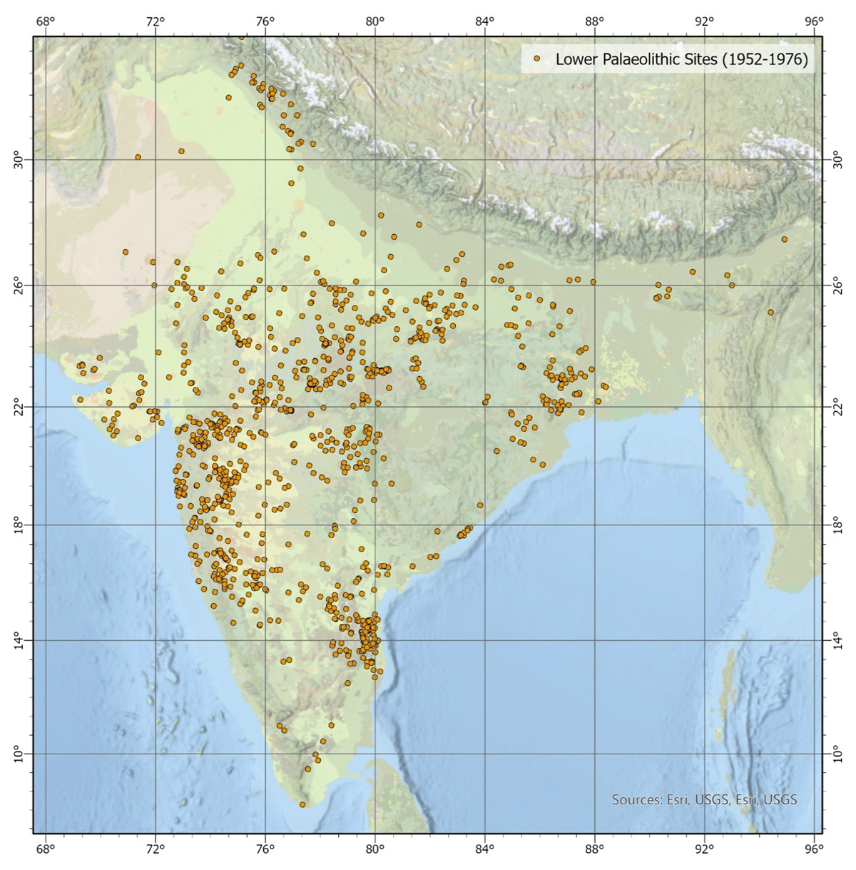 Mapping the Indian Palaeolithic | Journal of Computer Applications in ...