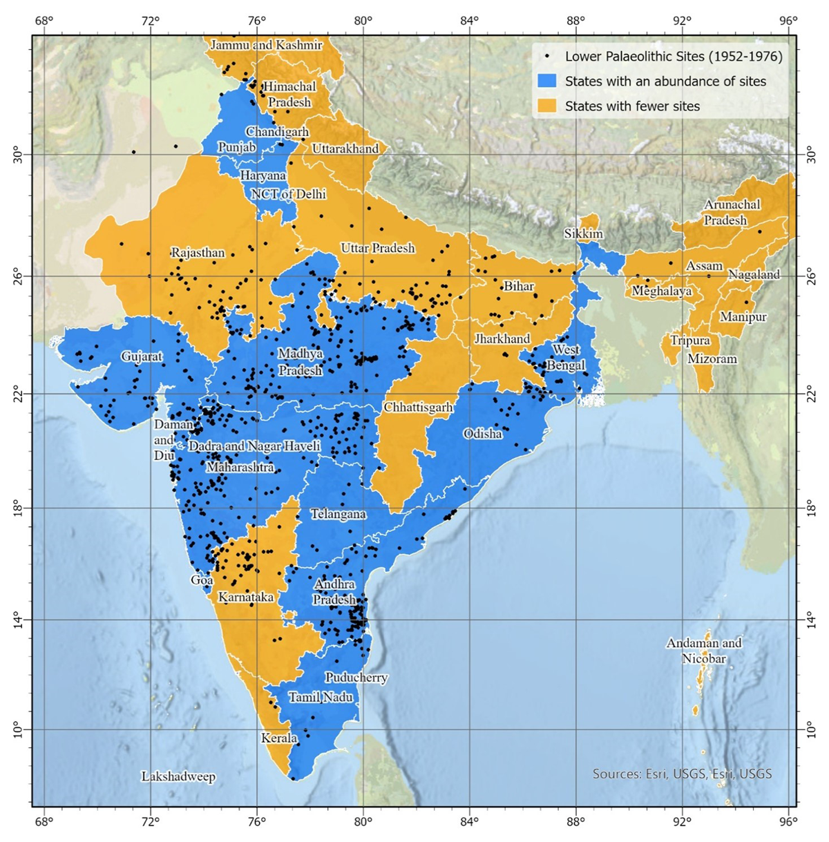 Mapping the Indian Palaeolithic | Journal of Computer Applications in ...
