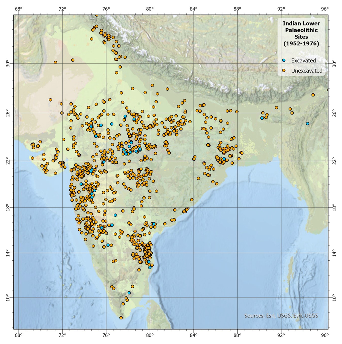 Mapping the Indian Palaeolithic | Journal of Computer Applications in ...