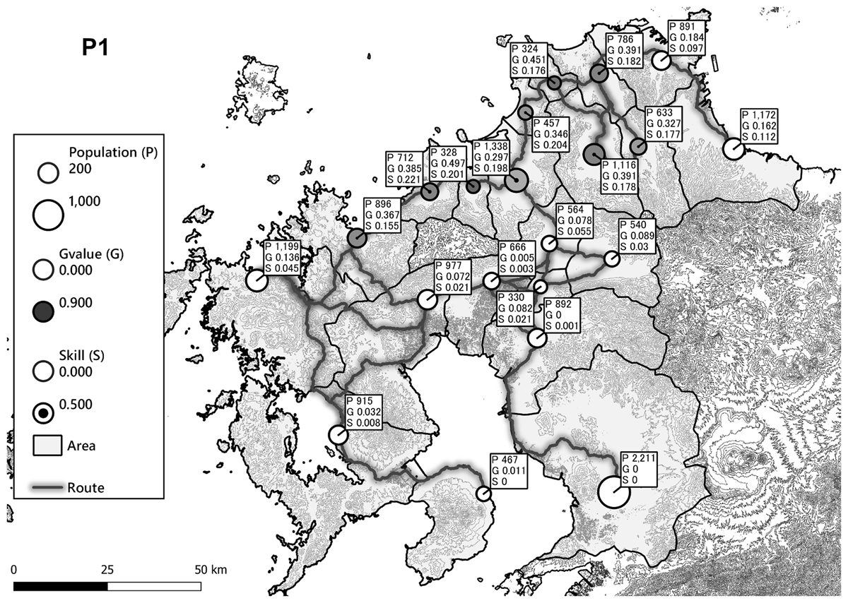Agent-Based Geosimulation of Yayoi Period Population Dynamics in Kyushu ...