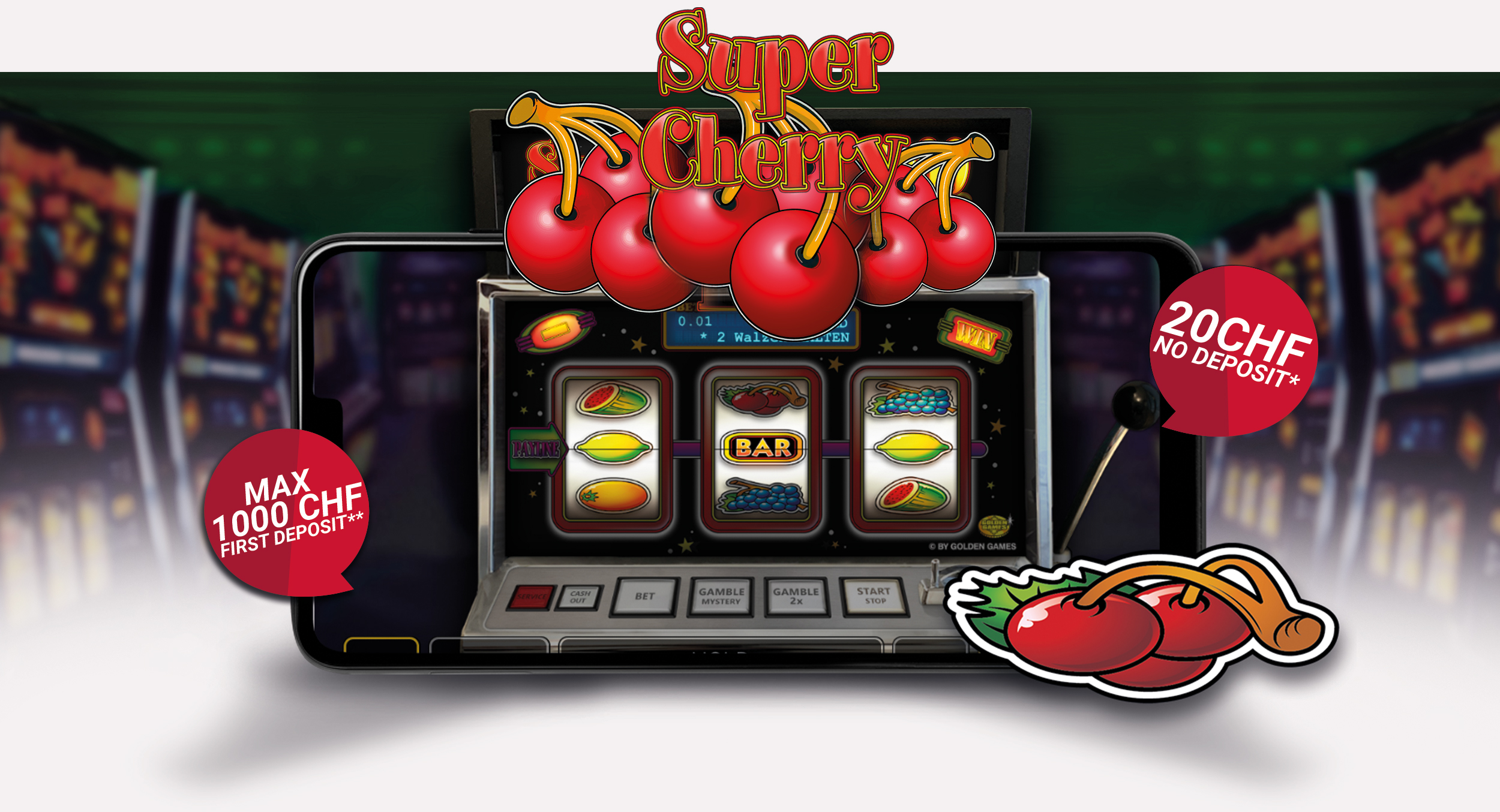 Super Cherry von Novomatic | online spielen auf jackpots.ch