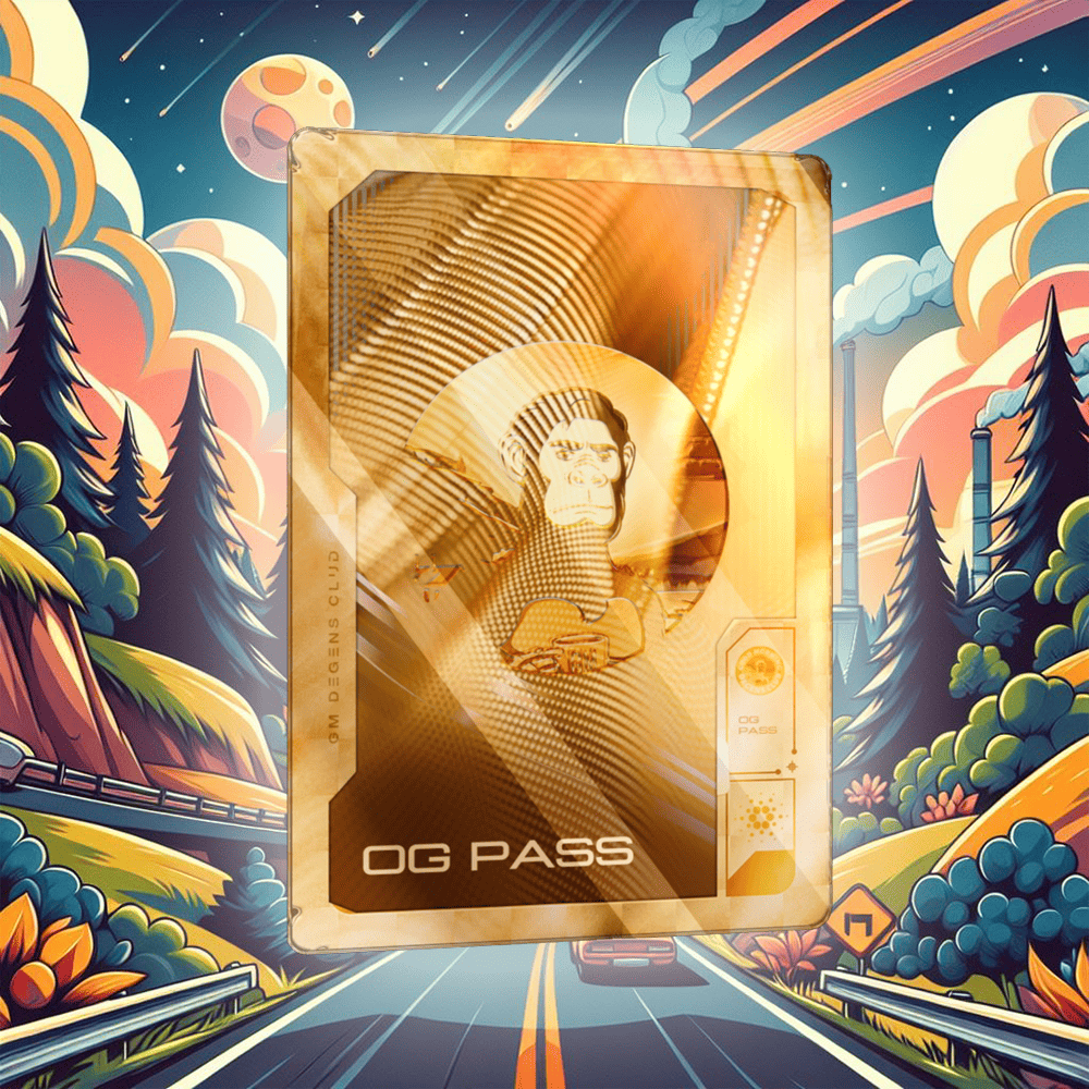 GM Degens Club OG Pass NFTs | JPG Store
