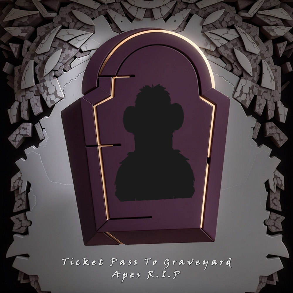 Apes R.I.P Ticket Pass NFTs | JPG Store
