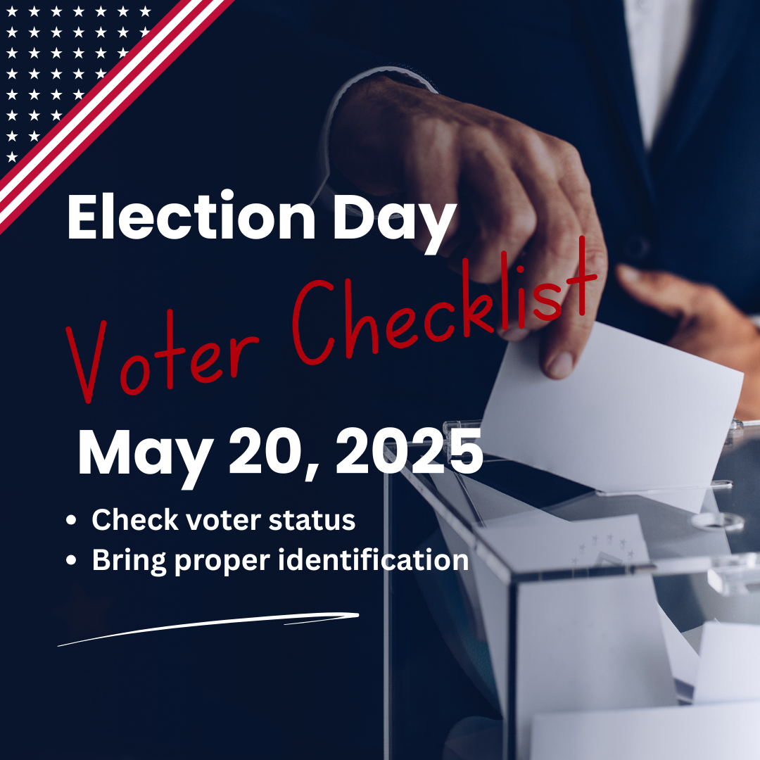 Election Day Voter Checklist | Town of Medway