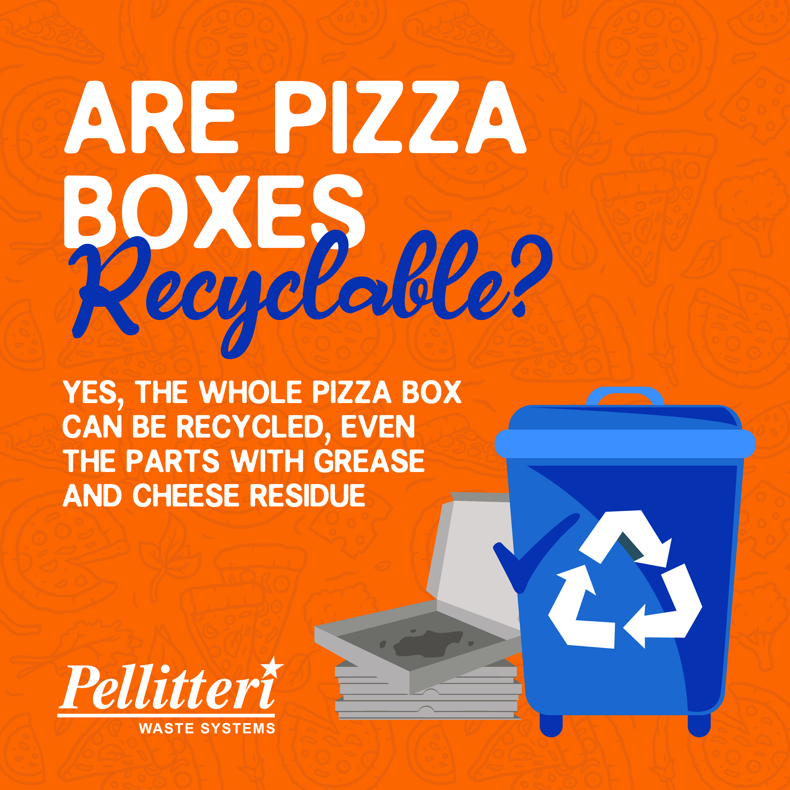 Pellitteri Waste Systems: Recycling Tips: Pizza Boxes | Town of Delton