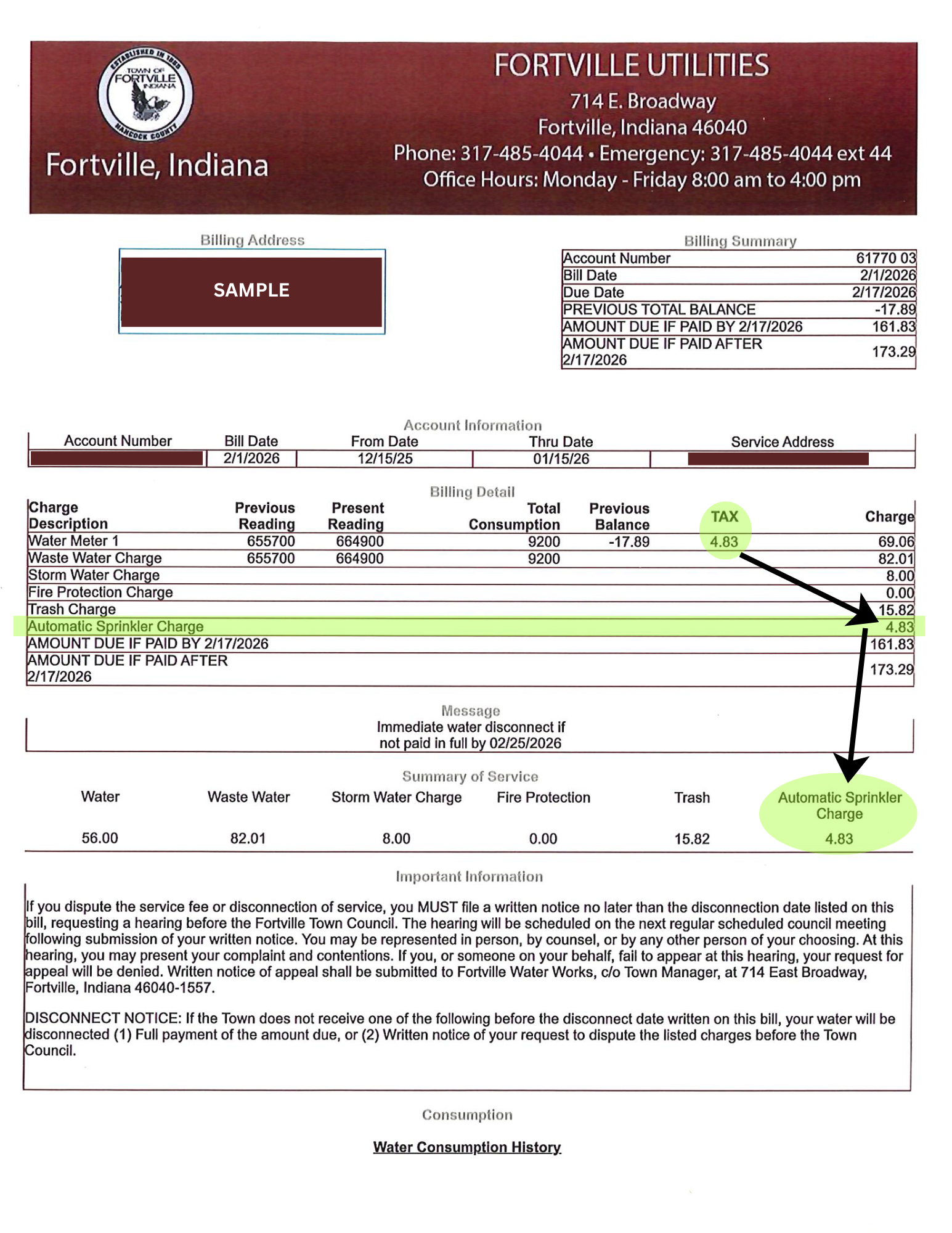 Resolution Underway: Online Utilities Statement Issue | Town of Fortville