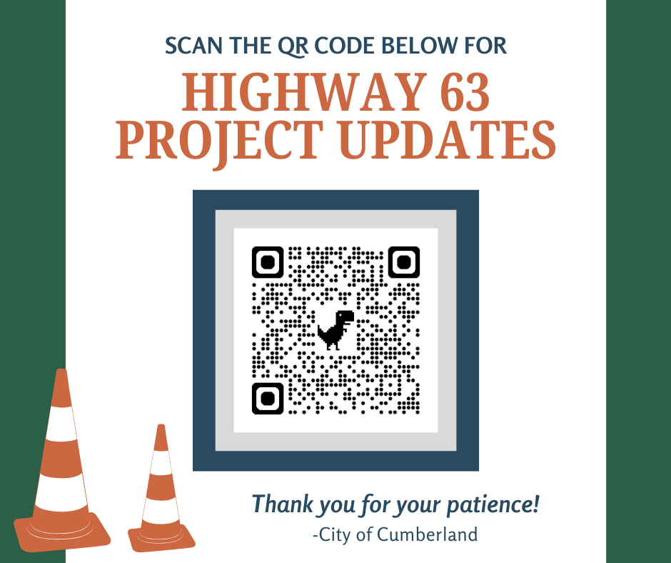 Highway 63 Project Updates | City of Cumberland