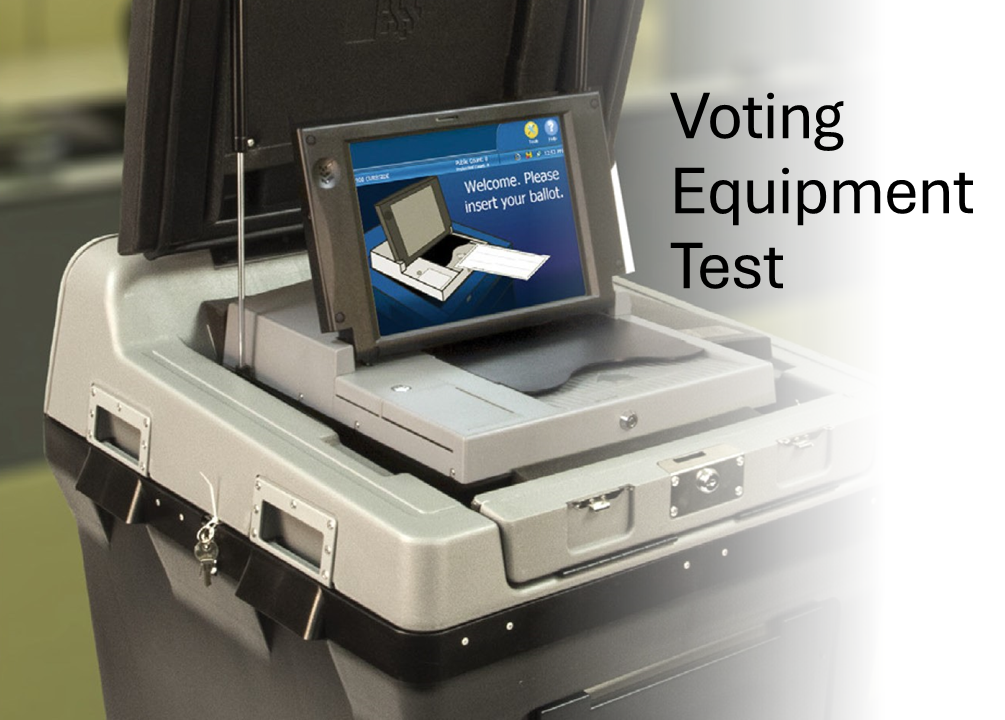 Public Testing Electronic Voting System | Town of Montrose