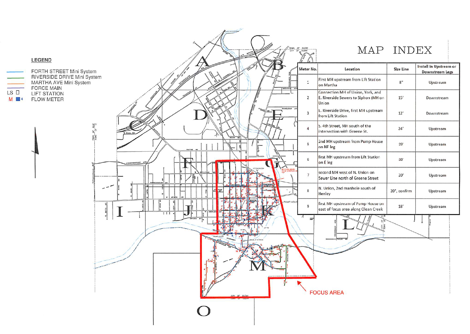 Wastewater Master Plan Information | City of Olean