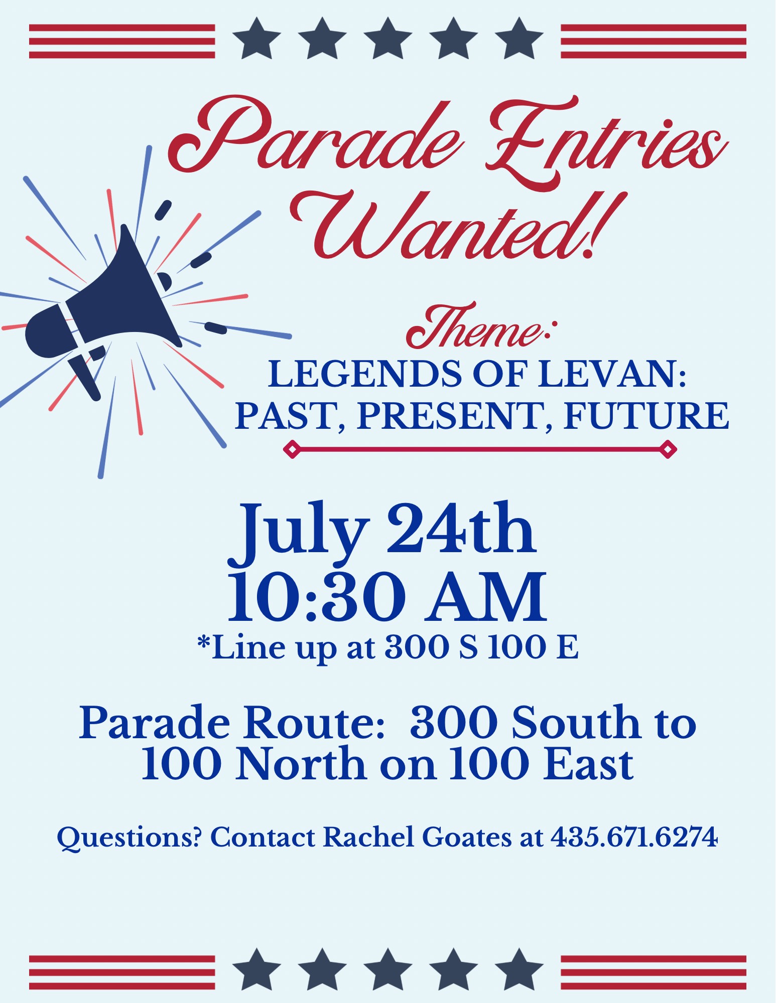24th of July Celebration | Town of Levan
