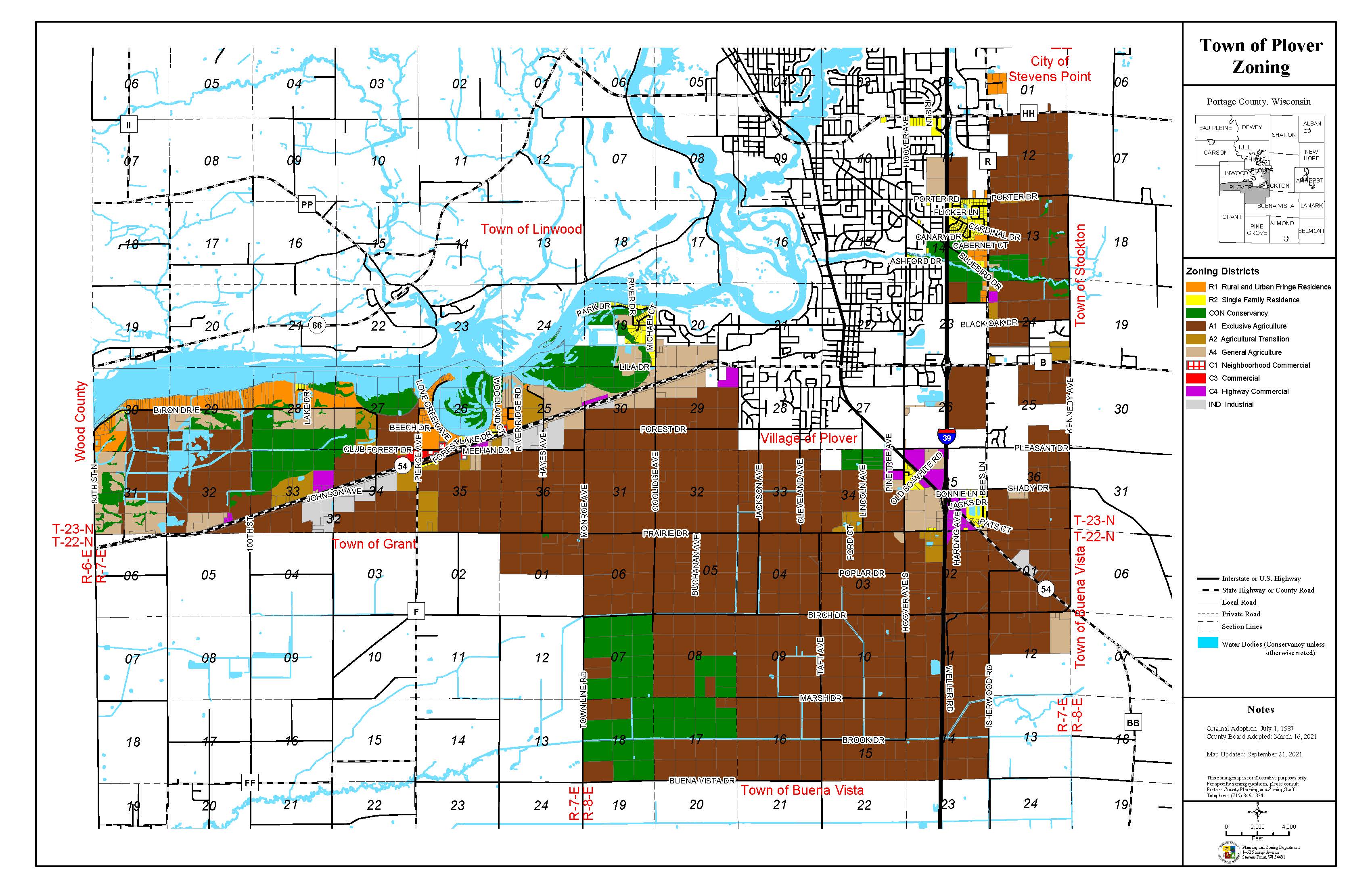 Zoning In The Town Of Plover | Town of Plover