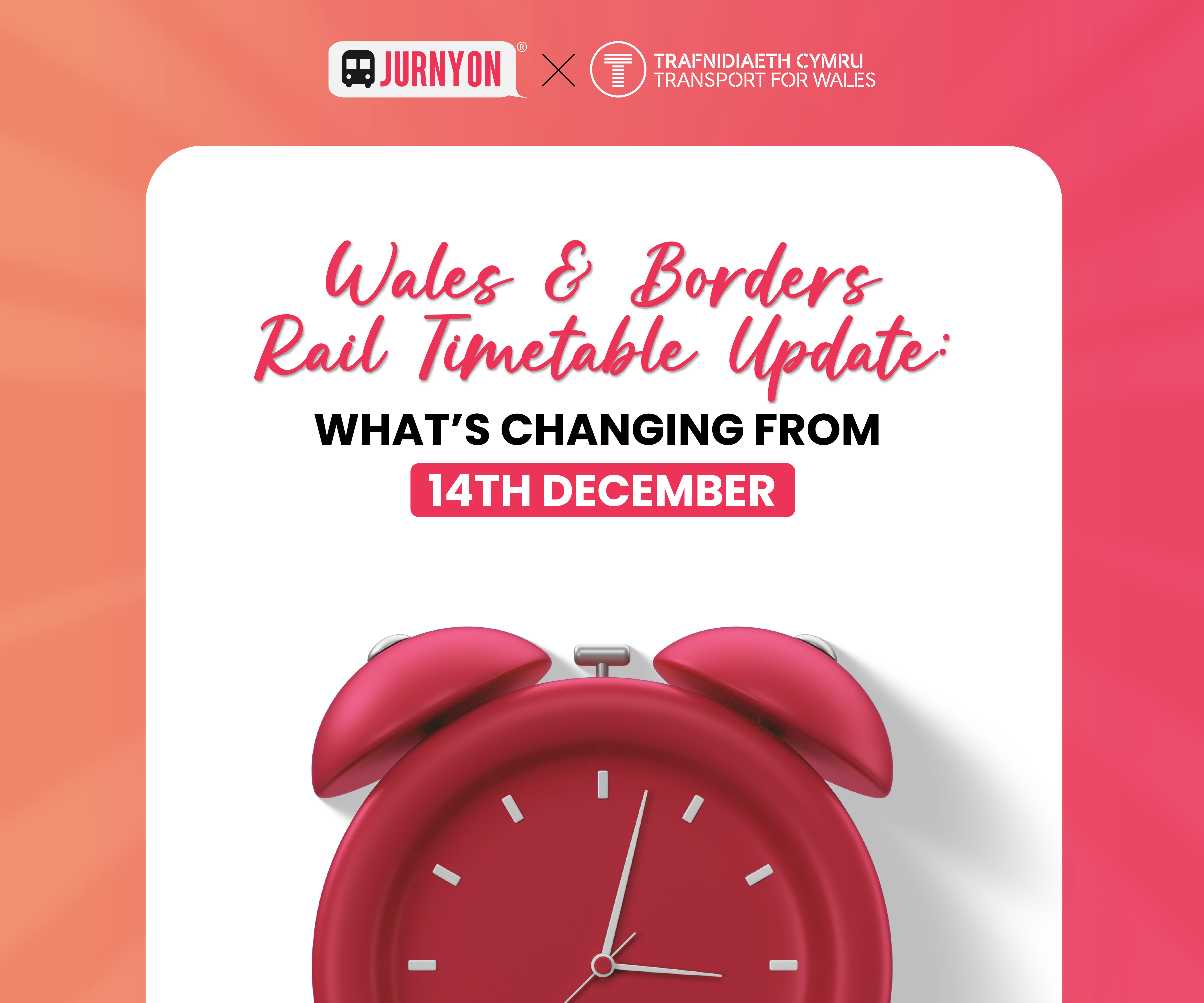 🚆 Wales & Borders Rail Timetable Update: What’s Changing from 14th ...