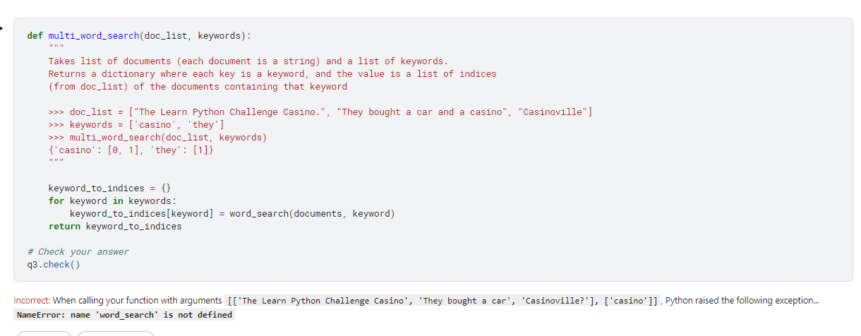 Strings and Dictionaries exercise 3 - What is the solution? | Data ...