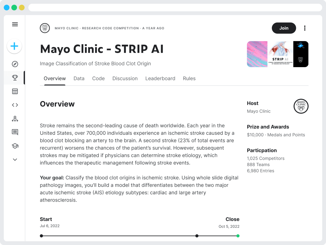 Case Study: Mayo Clinic | Kaggle