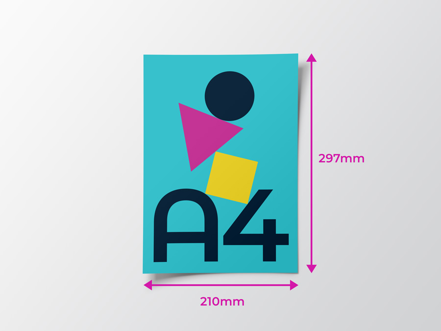 A4 Outdoor Waterproof Posters | Custom Design