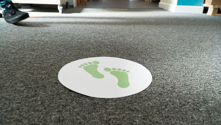 Floor Stickers | Eye-Catching and Customisable | KaizenPrint