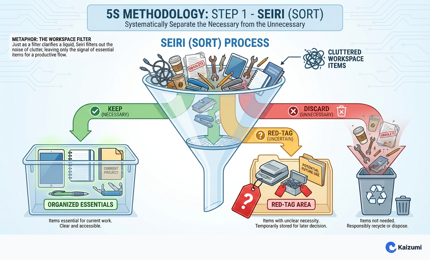 Seiri (Sort) | Lean Dictionary