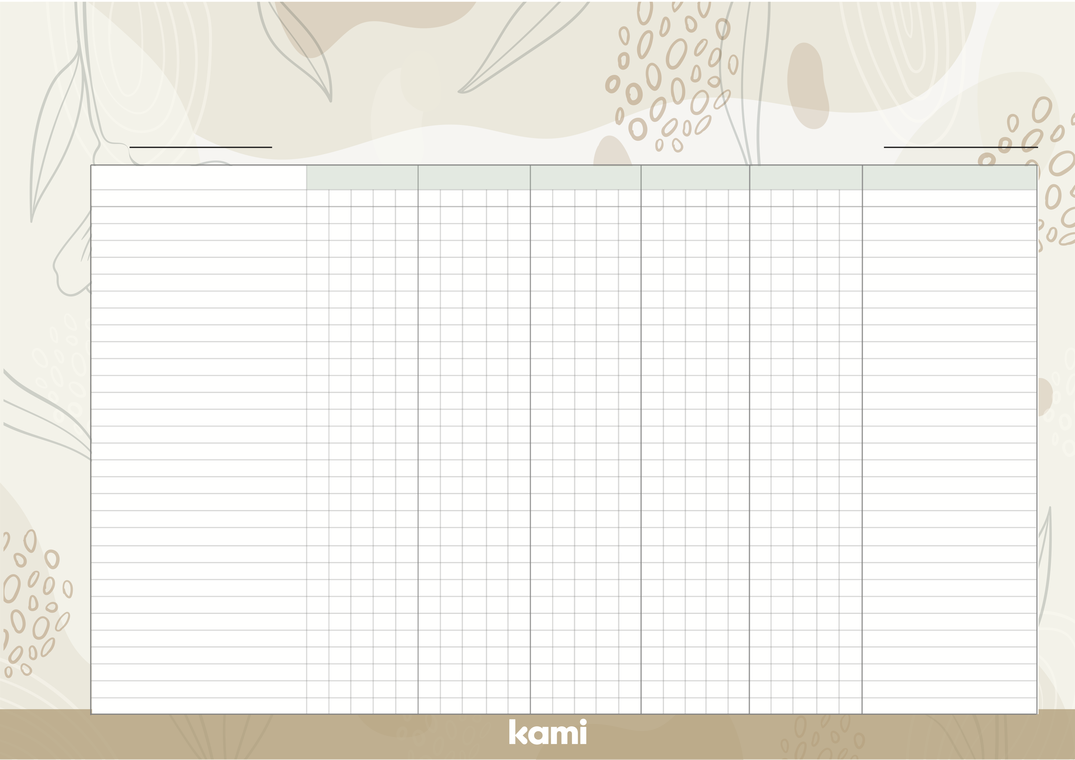 Attendance Sheet | Patterns Blank for Teachers | Perfect for grades ...