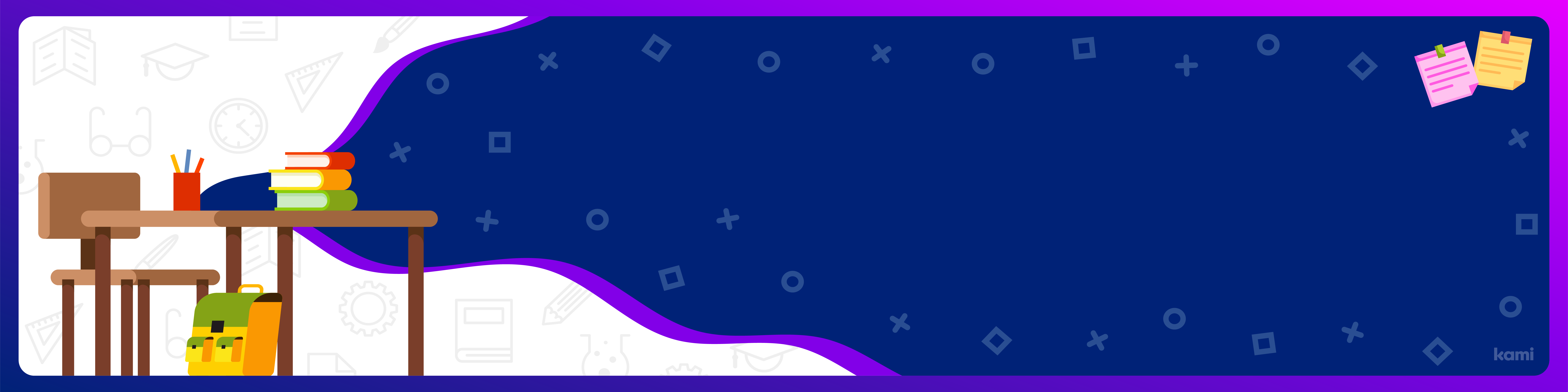 Google Classroom Banner | Blue Blank for Teachers | Perfect for grades ...