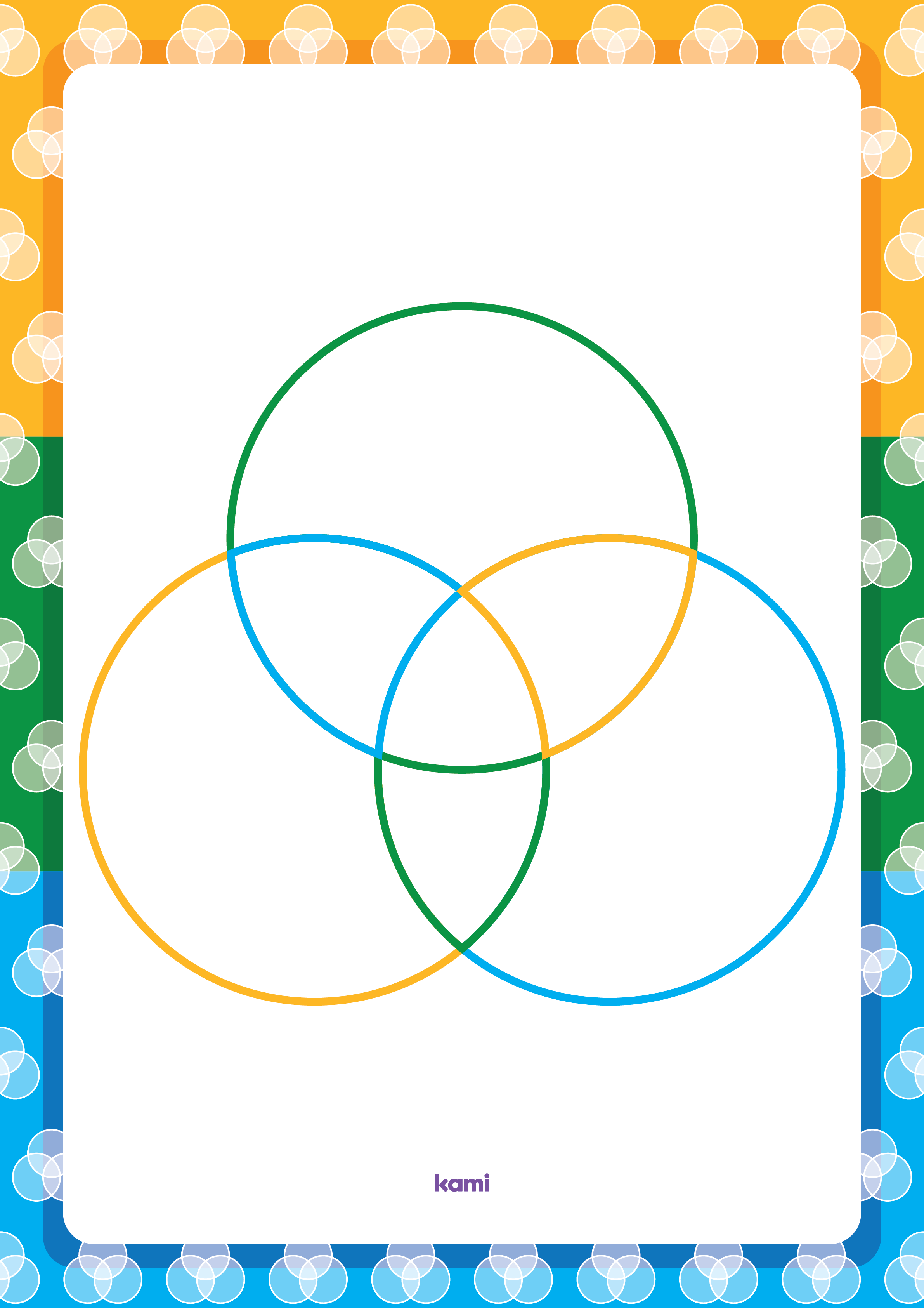 Venn Diagram | Three Circles Mixed for Teachers | Perfect for grades 1st, 2nd, K, Pre K | Other ...