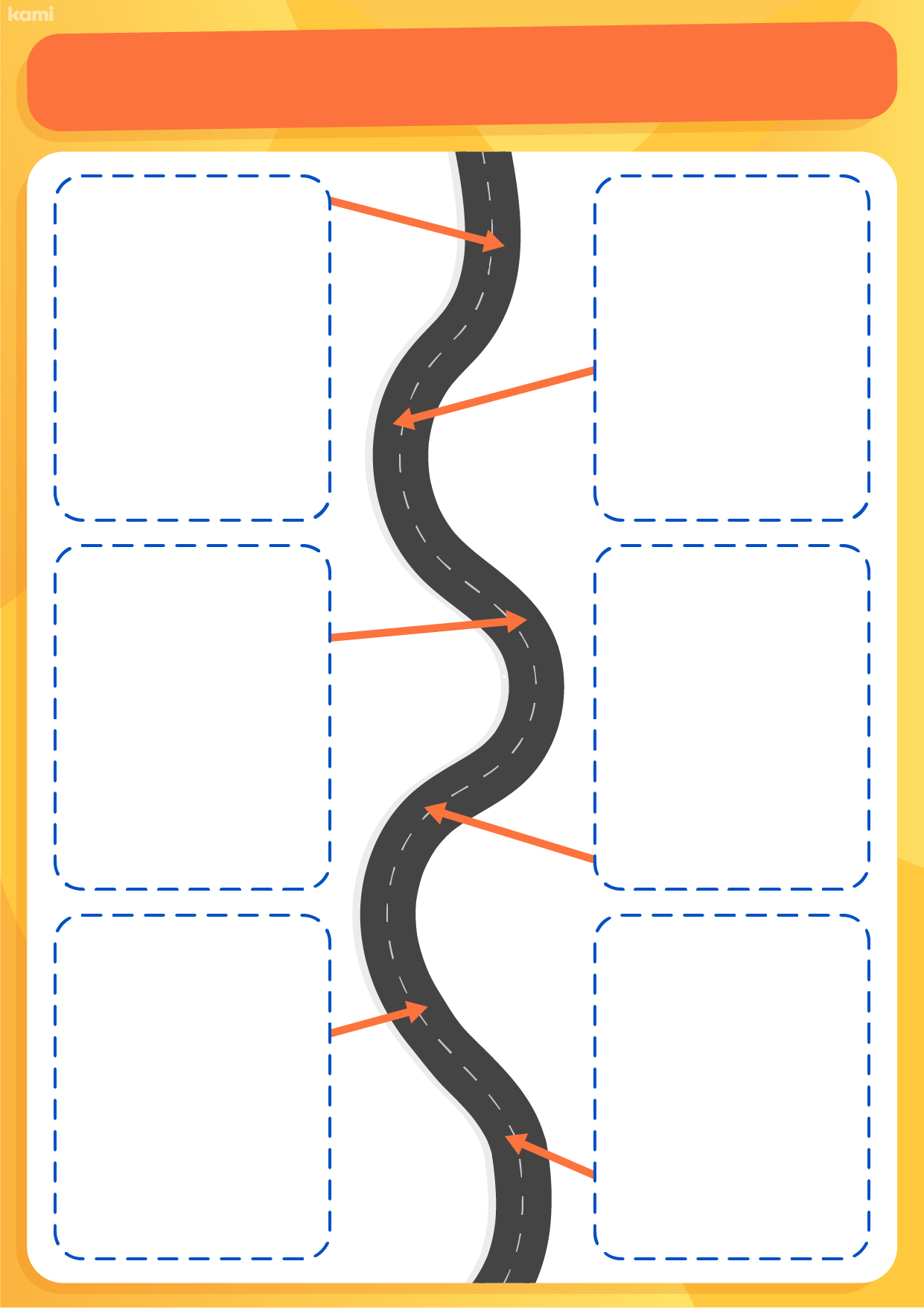 Life Map | Portrait Blank for Teachers | Perfect for grades 10th, 11th ...