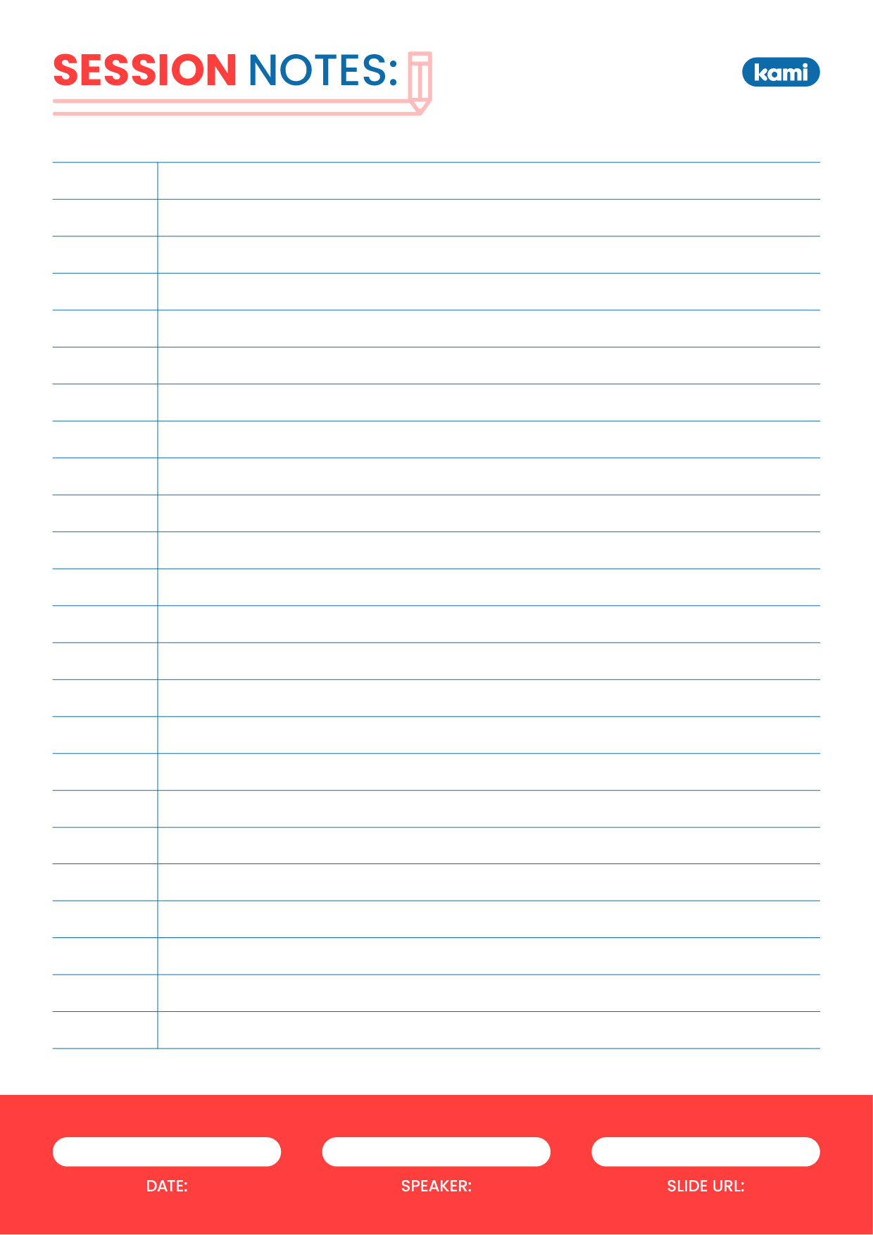 Session Notes for Teachers | Perfect for grades 10th, 11th, 12th, 4th ...