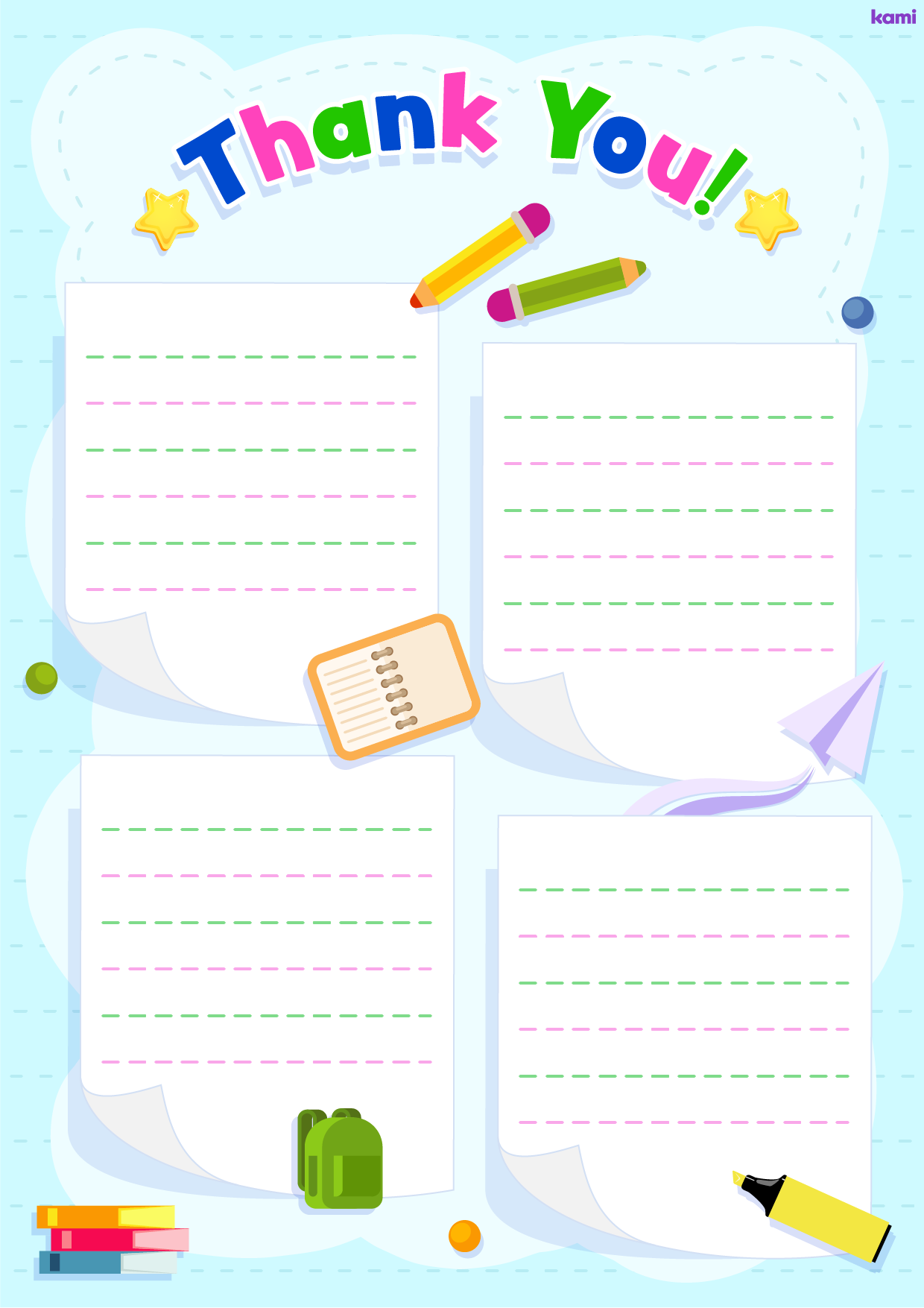 Teacher Appreciation Thank You Notes | Blank for Teachers | Perfect for ...