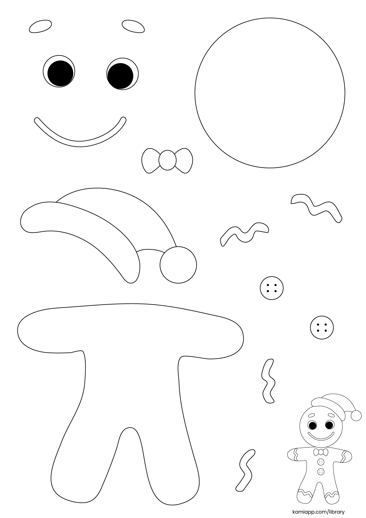 Gingerbread Cutout for Teachers | Perfect for grades 1st, 2nd, 3rd, 4th ...