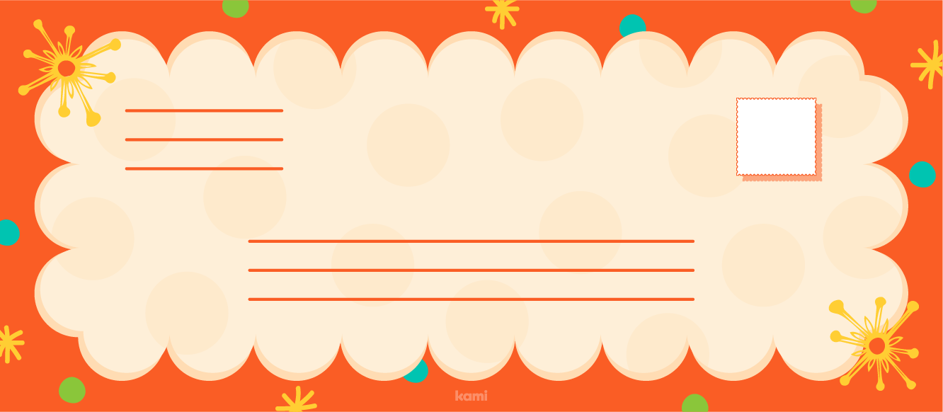Envelope Template | Doodles for Teachers | Perfect for grades 10th ...