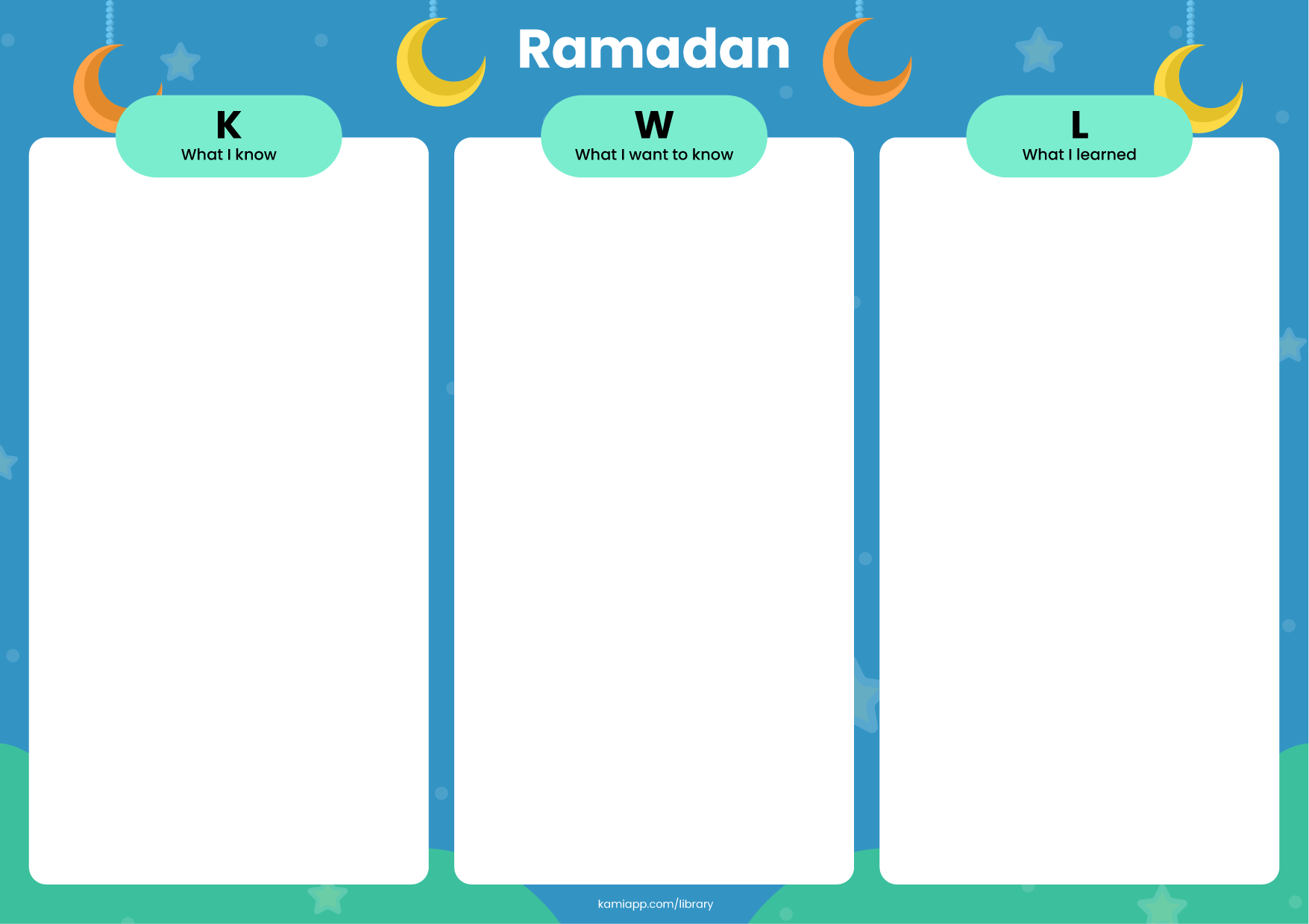 Ramadan KWL | Kami Library