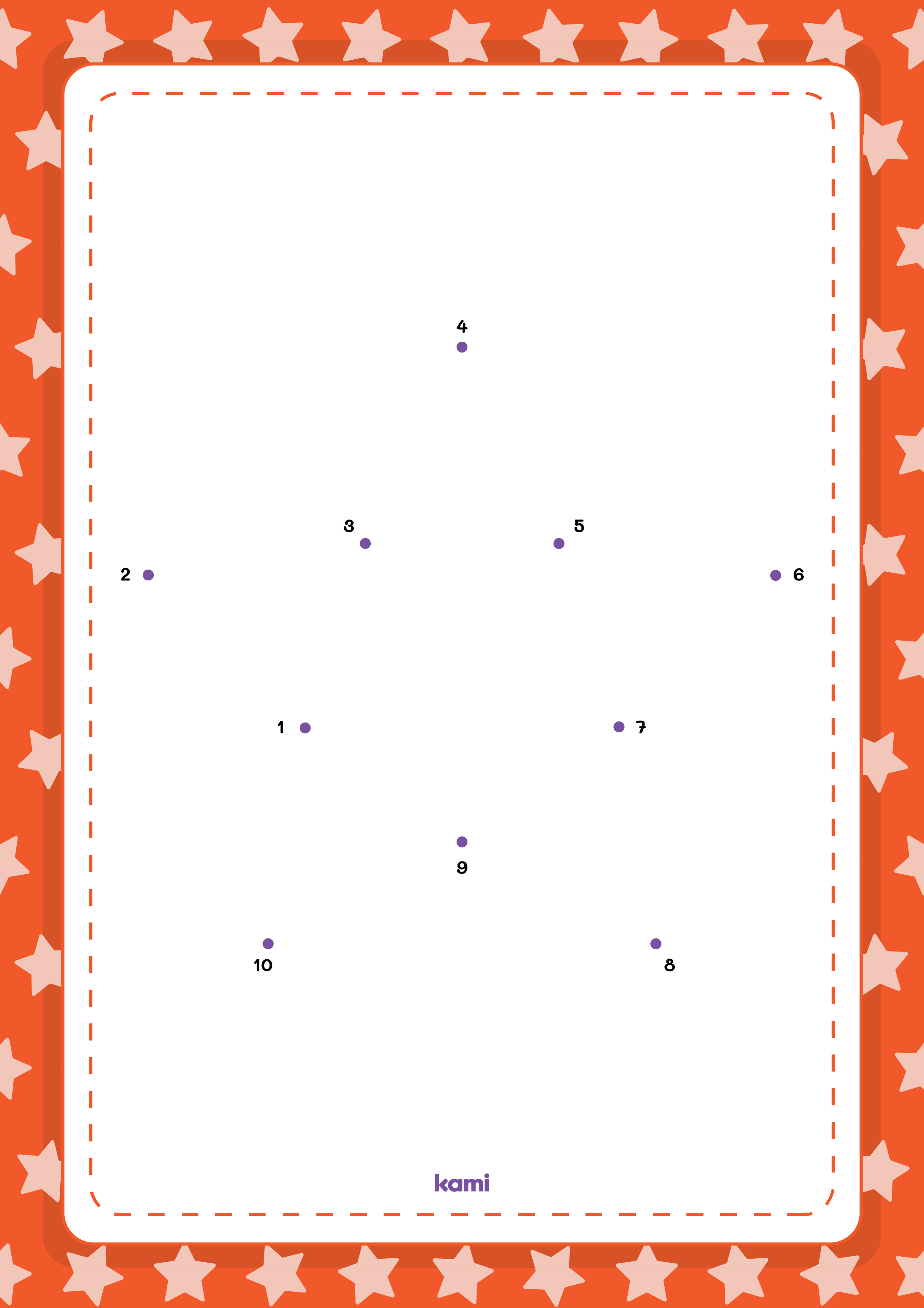 Star Template | Connect the Dots Single for Teachers | Perfect for ...