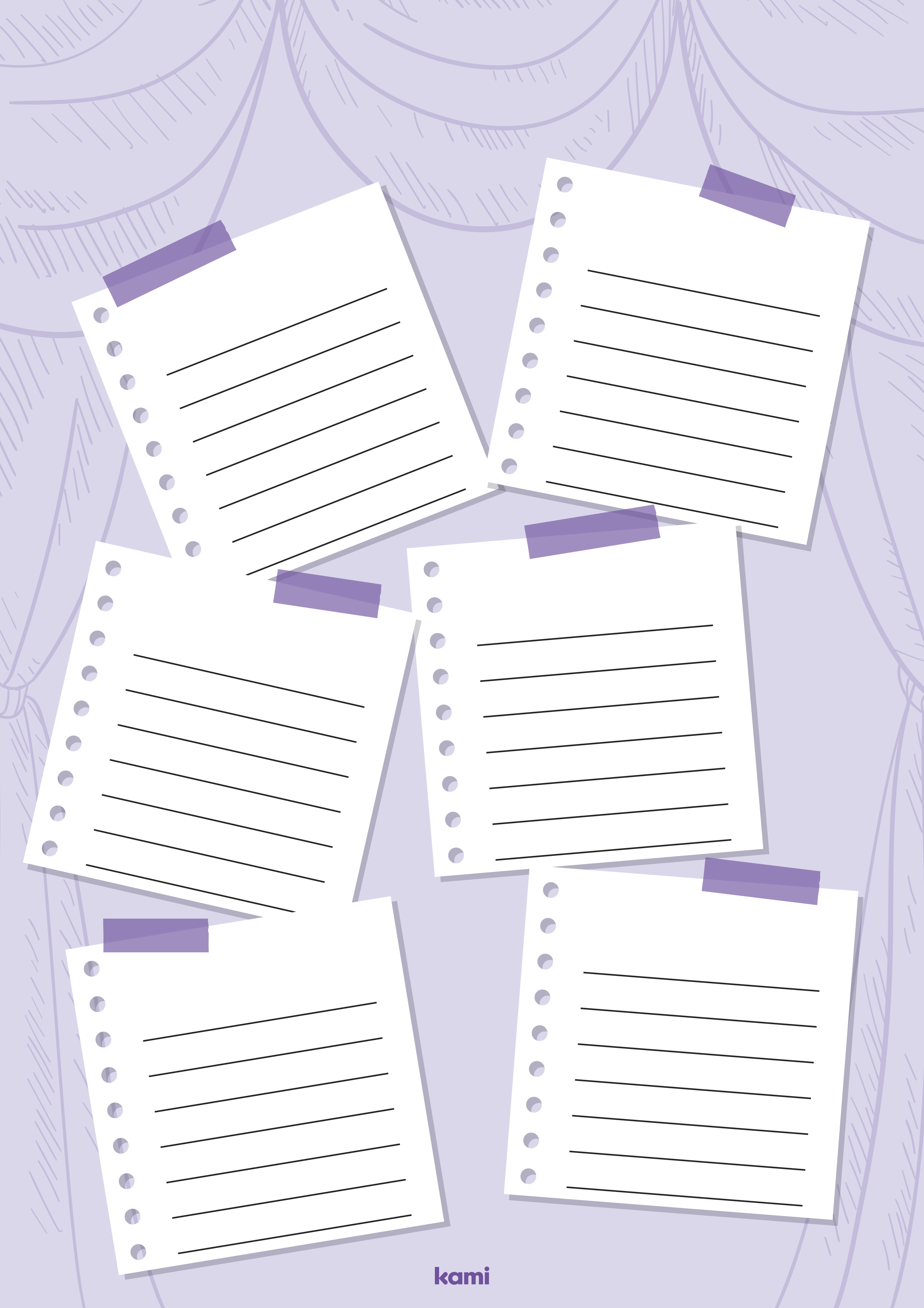 Character Profile | Purple Blank for Teachers | Perfect for grades 6th ...