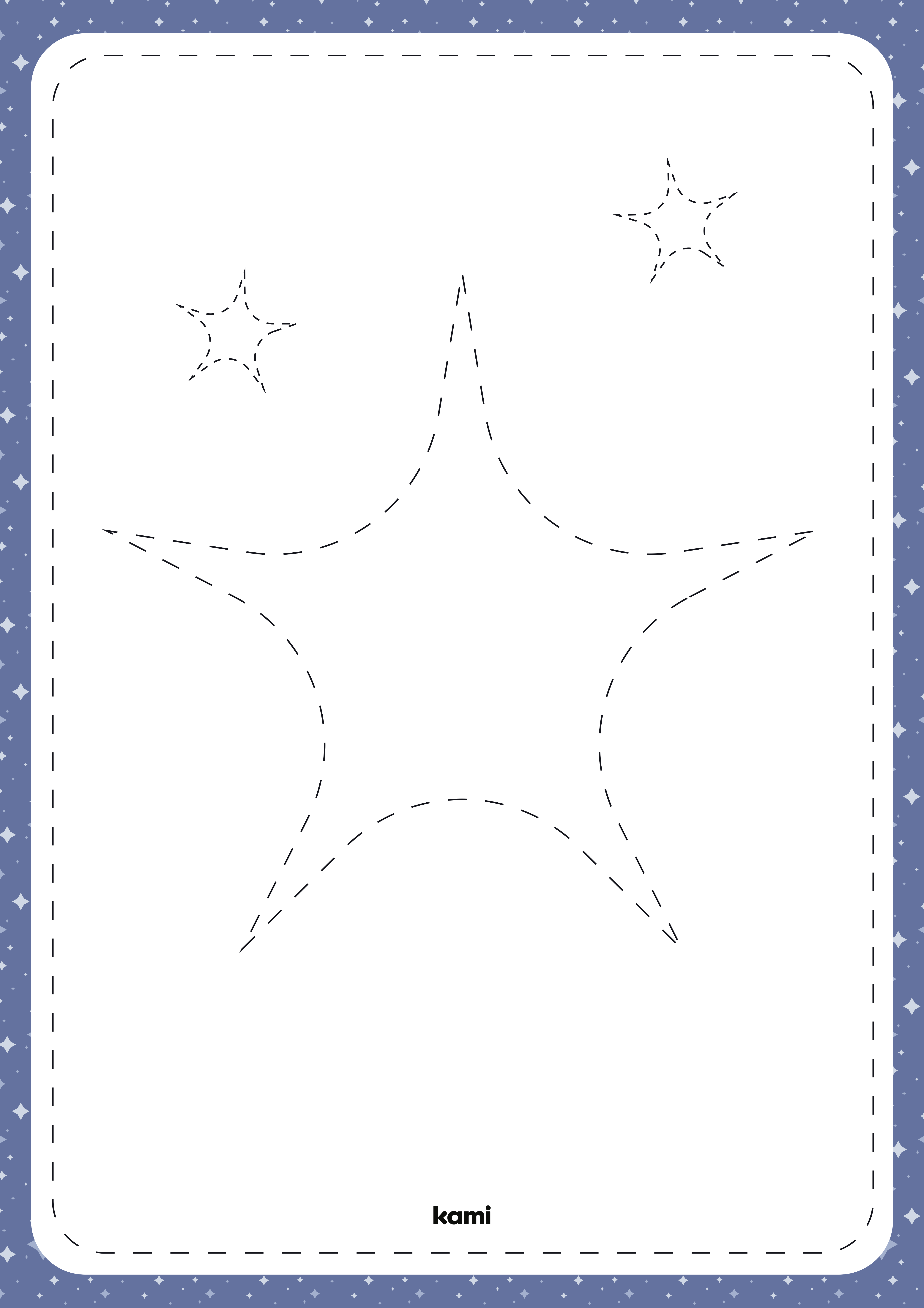 Star Outlines Template for Teachers | Perfect for grades 1st, 2nd, 3rd ...