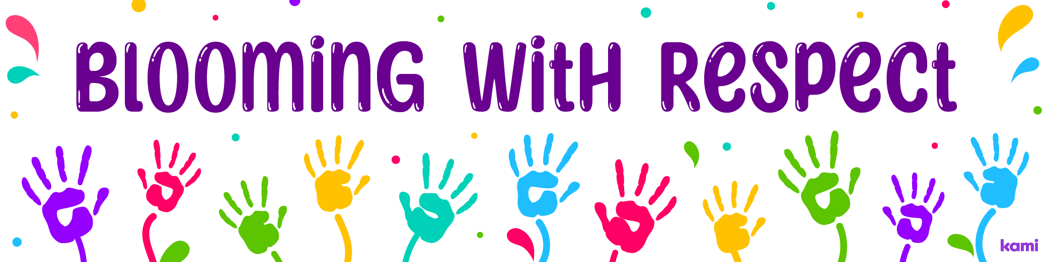 Google Classroom Banner Handprints For Teachers Perfect For Grades 