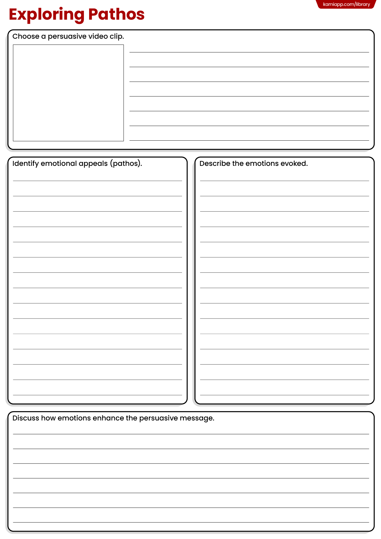 Exploring Pathos for Teachers | Perfect for grades 10th, 11th, 12th ...